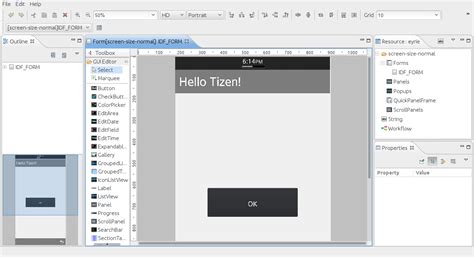 Native App Development With The Tizen 20 Sdk
