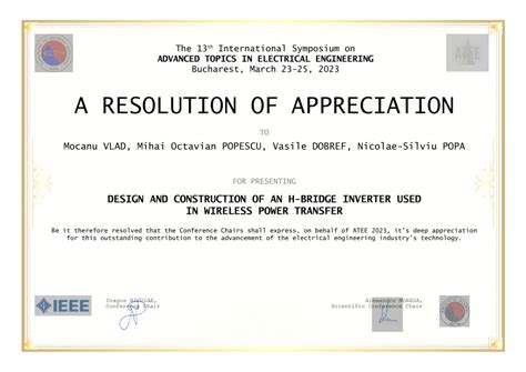 Pdf Design And Construction Of An H Bridge Inverter Used In Wireless