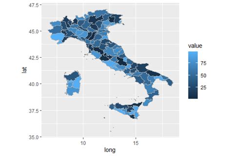 Plotting Maps Using R The Ggplot2 Package Allows Us To Make By