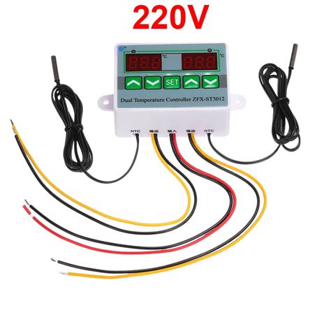Digital Temperature Controller Dual Display Microc Vicedeal