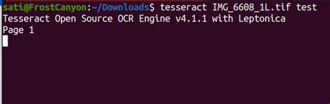 Tesseract Not Working On Ubuntu 20 04 · Issue 3183 · Tesseract Ocr Tesseract · Github