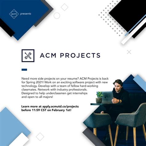 acm utd on linkedin applications for acm projects are now open apply here …