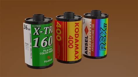 35mm Film Cassettes Cassette Art Is Also Custom Made Although