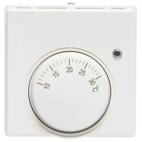 Tower Room Thermostat Combi Boiler Wired Neon Indicator Control Switch
