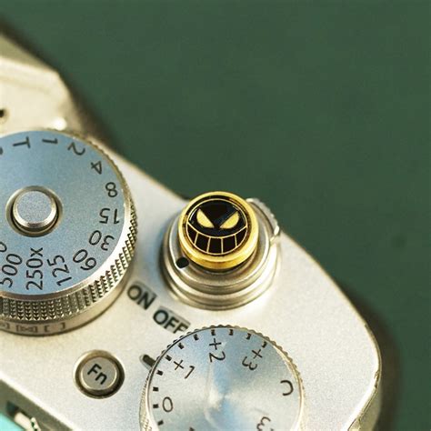 Pure Copper Shutter Button Suitable For Fuji Xs10 X100f X100v Xe4 Xt20