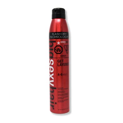 Get Layered Flash Dry Thickening Hairspray Cosmeticworldca