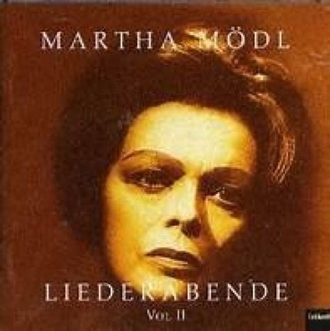 Martha Modl Liederabende Vol Neuf 4035122000023 Ebay