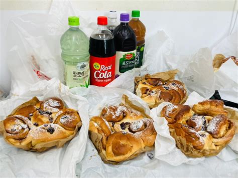 빵과 음료 후원소식 하나복지센터