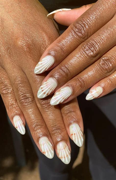 Under The Sea 30 Seashell Nail Art Ideas Sophisticated And Textured