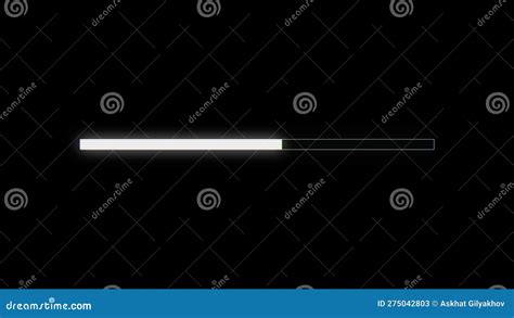 Loading Bar Animation With Rgb Glitch Effect Stock Video Video Of Animation Hacker 275042803