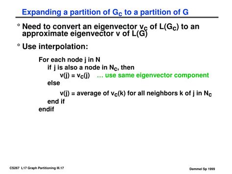 Ppt Cs 267 Applications Of Parallel Computers Lecture 17 Graph Partitioning Iii Powerpoint