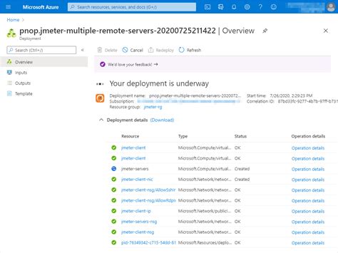 Build A Bunch Of Apache Jmeter™ Remote Servers To Azure In Just 5 Minutes Of Operation · Pnop