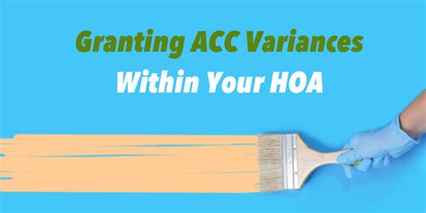 Granting Acc Variances Within Your Hoa Spectrumam