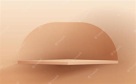 제품 프레젠테이션 브랜딩을 위한 코스메틱 배경 및 프리미엄 연단 디스플레이 프리미엄 벡터