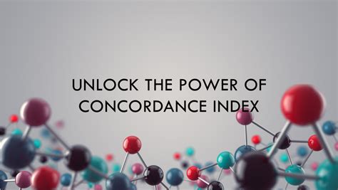 Concordance Index