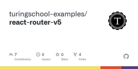 Github Turingschool Examplesreact Router V5