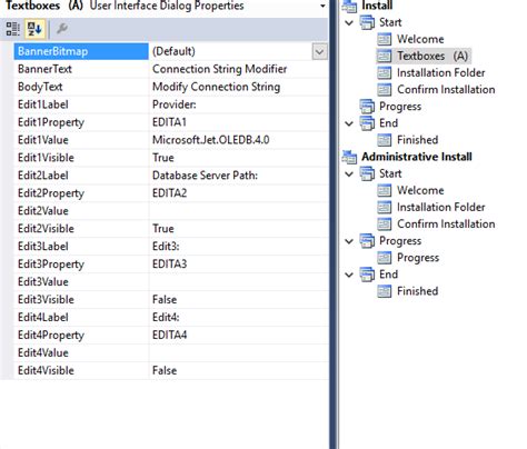 Installation Renaming Config Files With Visual Studio Setup Project