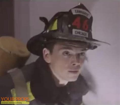 Backdraft Fire Helmet Jason Gedrick Tim Krizminski Original Movie Prop