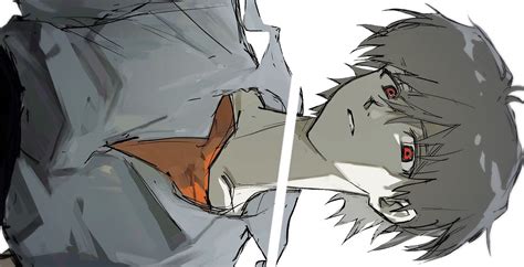 Nagisa Kaworu Neon Genesis Evangelion Drawn By A Danbooru