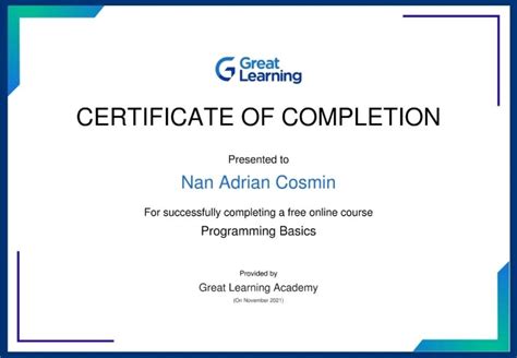 Programmingbasics Greatlearning Adrian Nan