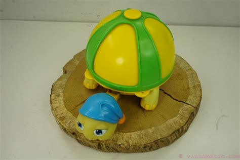 Vintage 1985 Playskool Glo Friends Turtle Glow In The Dark