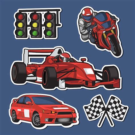 F1 Car Sticker Vectors Download Free High Quality Vectors From
