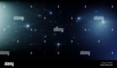 Computer Network Or Social Network Structure With Glowing Nodes Technology Concept Background