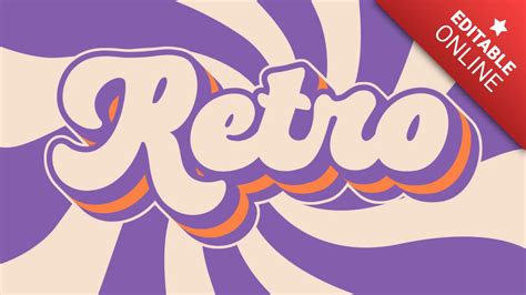 Retro Text Effect Font Generator