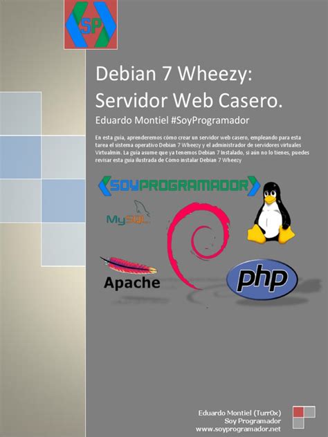 PDF Crear Servidor Web Con Debian By SoyProgramador DOKUMEN TIPS