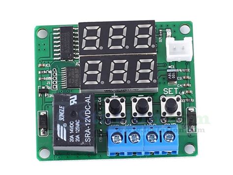 Dc 12v High Temperature Controller 10c~210c Redblue Display Thermostat