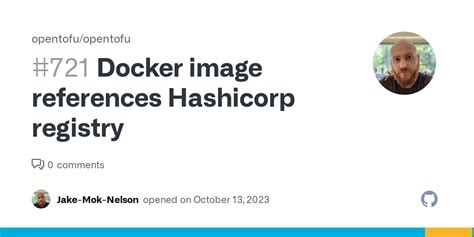 Docker Image References Hashicorp Registry · Issue 721 · Opentofu