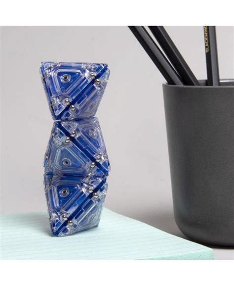 Speks Cobalt Pyramid Magnetic Triangles Set Of 12 Fidget And Building Toy Macys