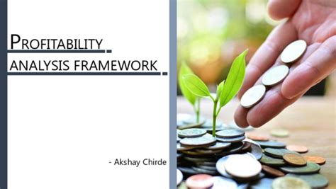 Ppt Profitability Analysis Framework