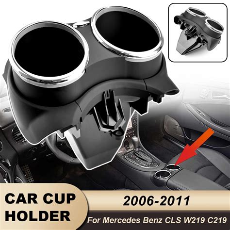 Car Cup Holder For Mercedes Benz W219 C219 Cls500 Cls63 2006 2011 Dual