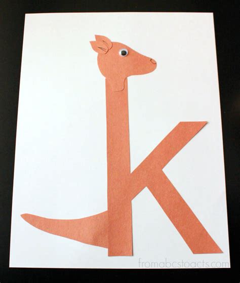 Preschool Alphabet Book Lowercase Letter K From Abcs To Acts