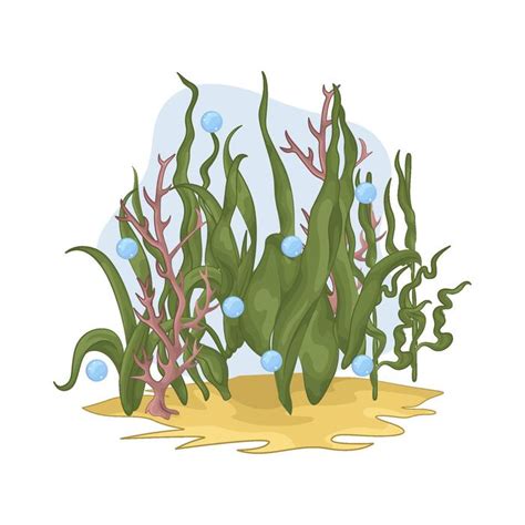 Underwater Grass Vector Art Icons And Graphics For Free Download