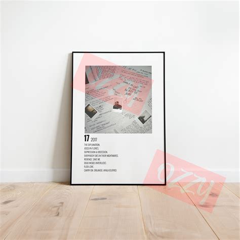 Xxxtentacion 17 Album Poster Instant Download High Dpi Files Etsy