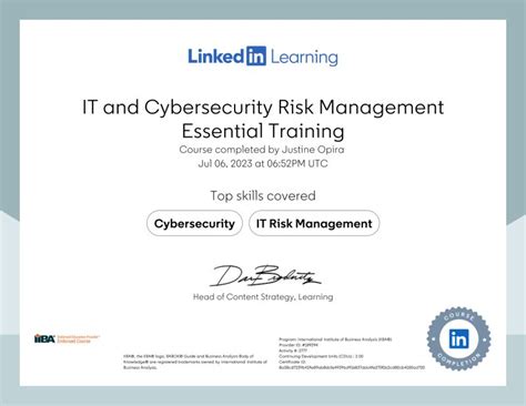 Justine Opira On Linkedin Certificate Of Completion