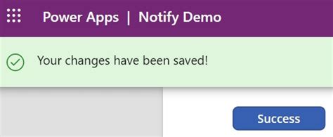 What Is The Notify Function In Power Apps