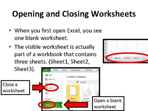 Understanding Microsoft Excel Lesson 1 Microsoft Excel 2010