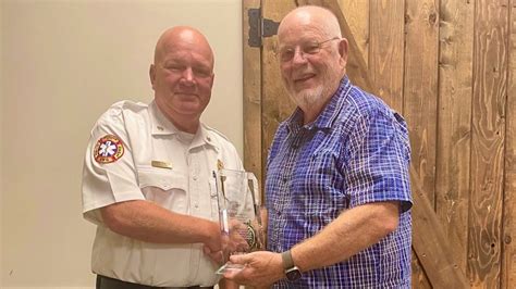 Kyle Kittrell Receives Nfpa And Hfsc 2023 Bringing Safety Home Award Firehouse