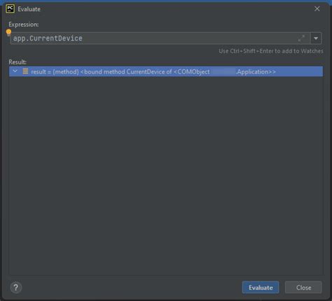 setting value of a iterable property of a python com object stack