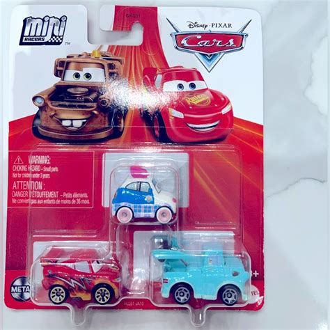 New Box Disney Pixar Cars Minis Tokyo Mater Suki Dragon Lightning