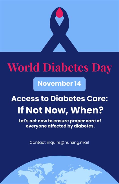 Free World Diabetes Day Templates To Edit Online