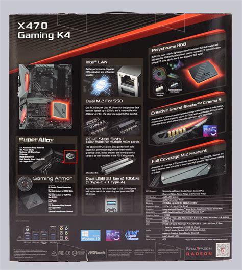 ASRock Fatal1ty X470 Gaming K4 AMD AM4 Motherboard Review