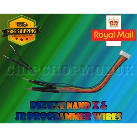 ChipChopMod Deluxe NAND X JR Programmer Wires