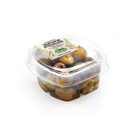 Buy Ficacci Pots Sicilian Olive Mix With Herbs 125g 12 Wholesale