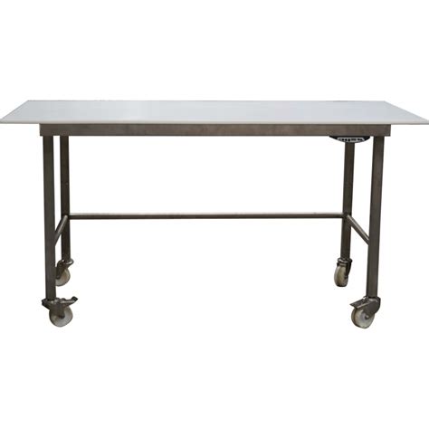 Table Inox Industrielle Hauteur Réglable électrique