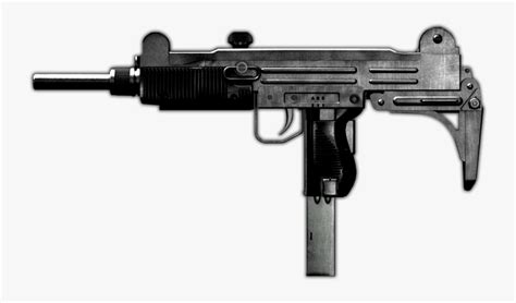 Uzi Side Render Mini Uzi Free Transparent Clipart ClipartKey