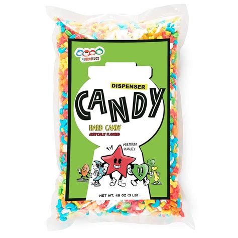4yoreelves Bulk Candy For Candy Machine Fruit Flavored Assorted Shapes